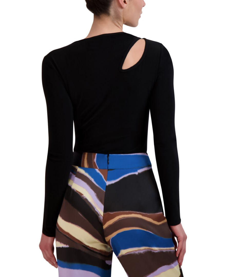 BODY MANGA LARGA CUTOUT - BCBG OUTLET