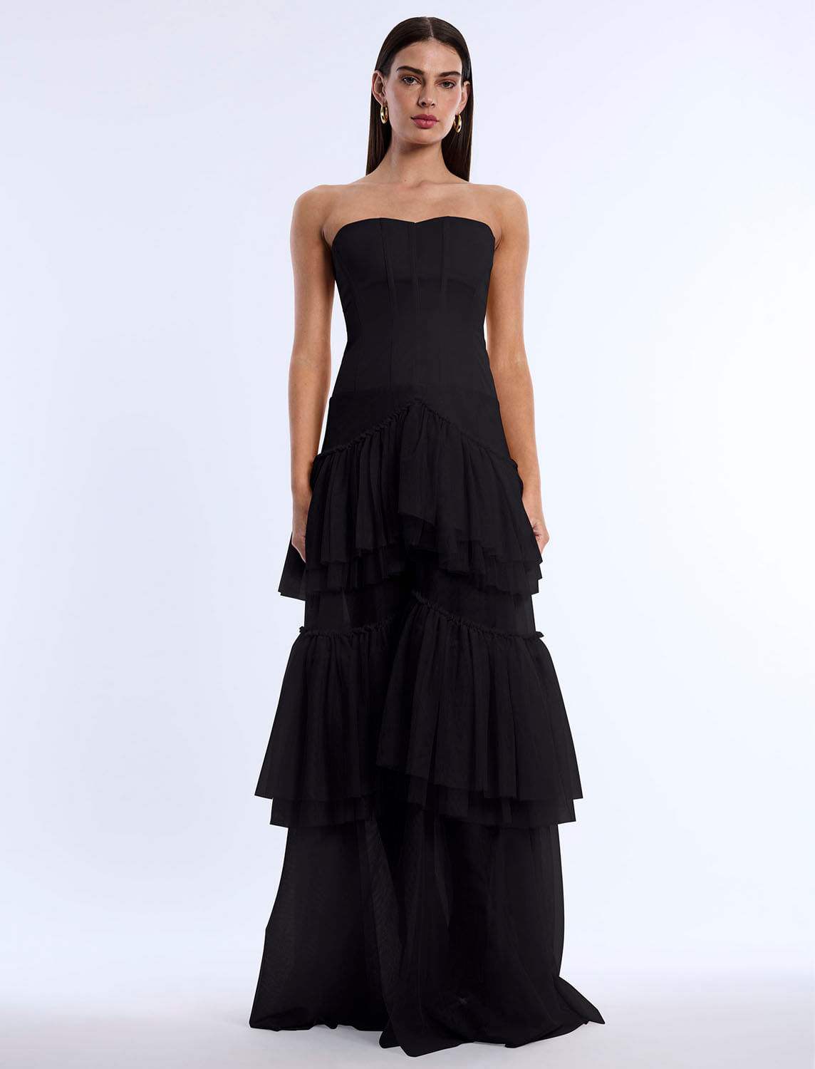VESTIDO LARGO DE NOCHE - BCBGMAXAZRIA